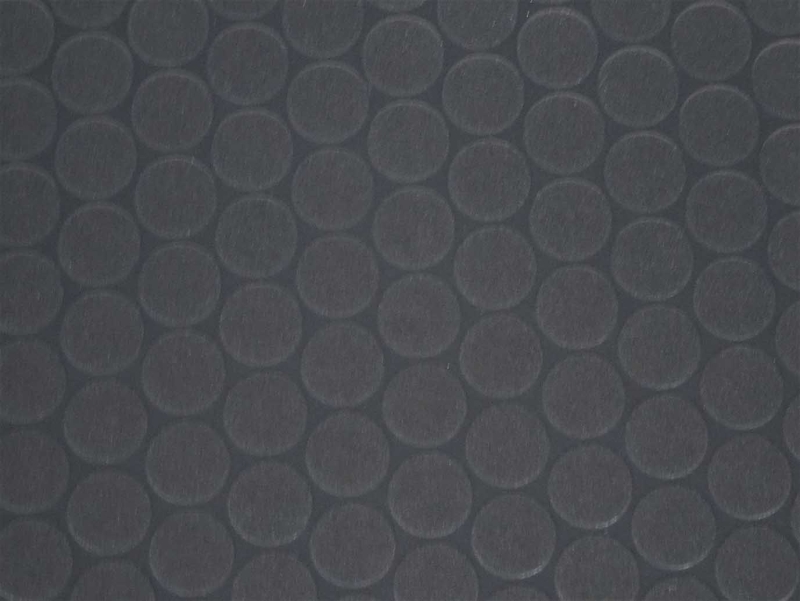 Stock remnants PVC piece Noppe96schwarz [25P-6907]