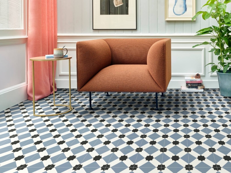 Retro Design Pvc Boden